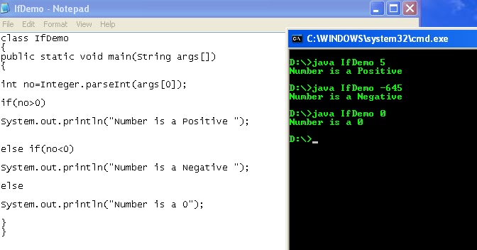 Computer Program Technology Java Program Codes Java If Else Demo 2279