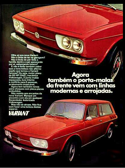 Novos carros antigos: VW VARIANT