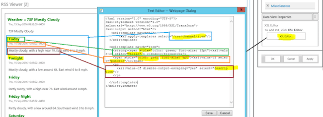 Happy4Coding: Customize the SharePoint OOB RSS Viewer WebPart