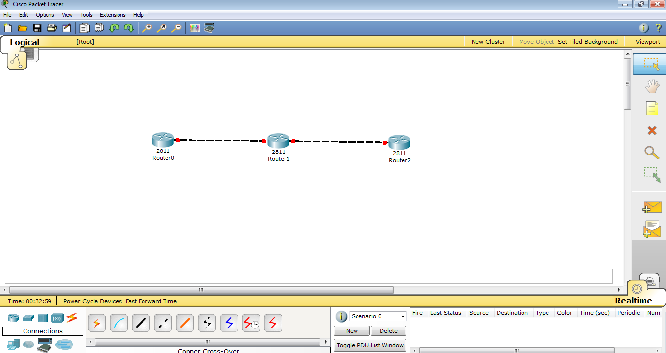 CARA KONFIGURASI STATIC ROUTING MENGGUNAKAN 3 ROUTER | Network Computer ...
