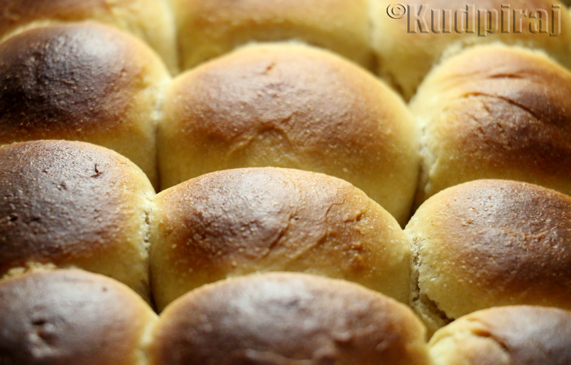 Kudpiraj's Garam Tawa: Whole Wheat Flour Paav Bun