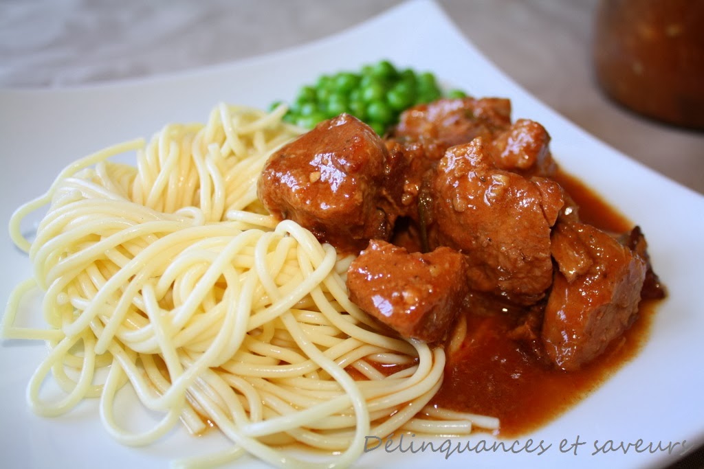 Délinquances et saveurs: Cubes de porc façon osso bucco
