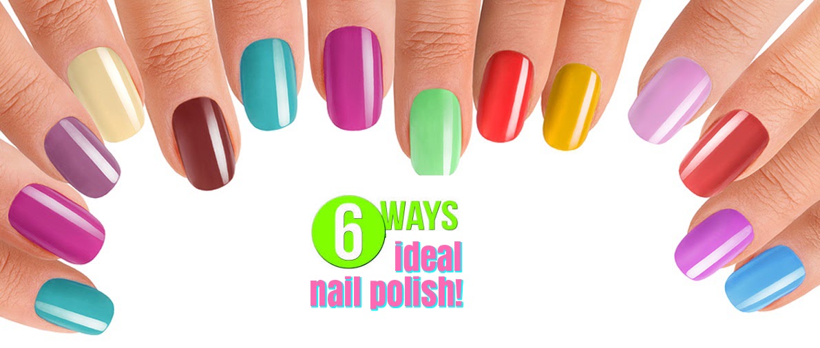 6 Ideal Way of Applying Perfect Nail Polish! - Makeup