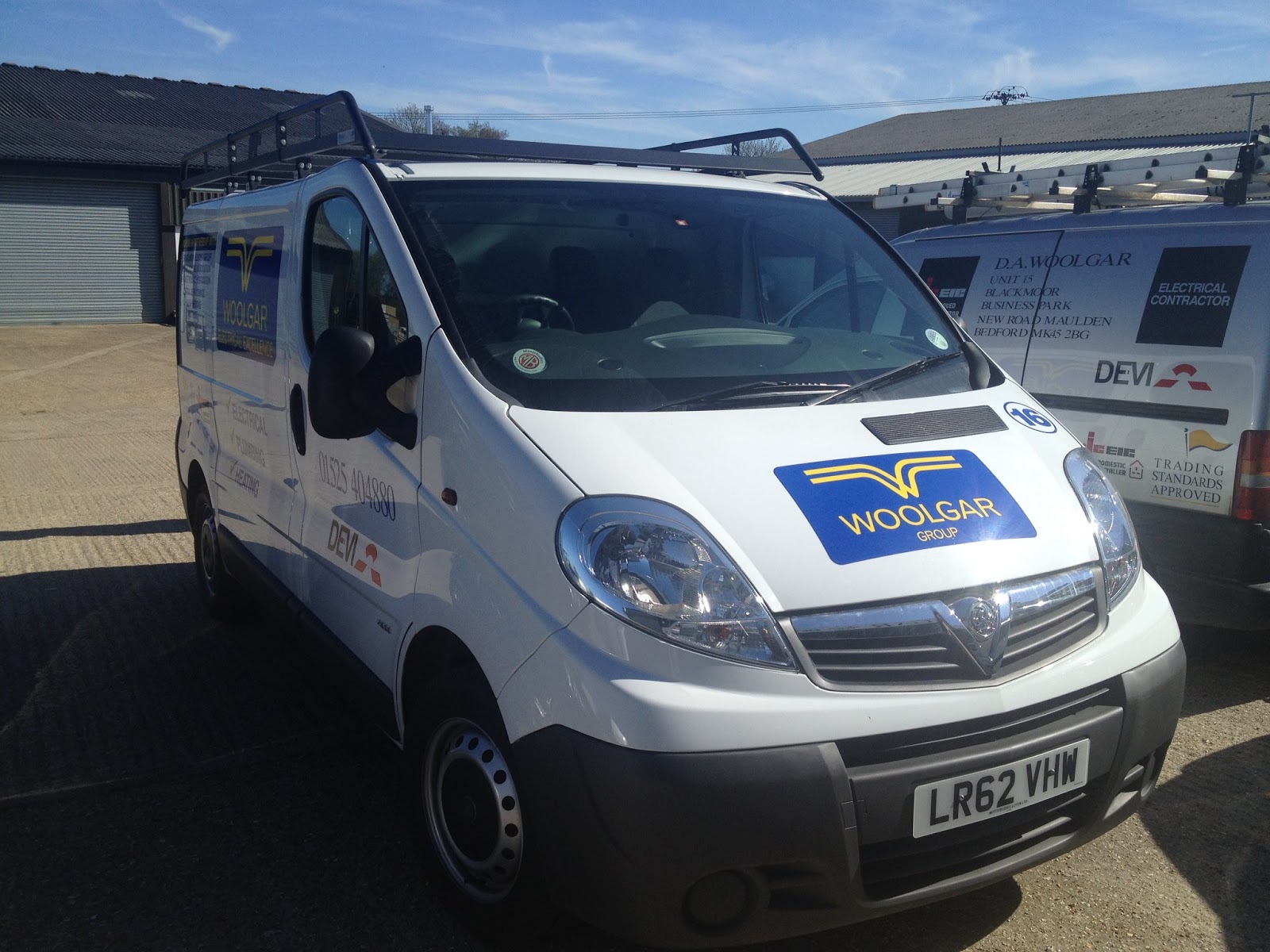 Woolgar Electrical: New Van Livery