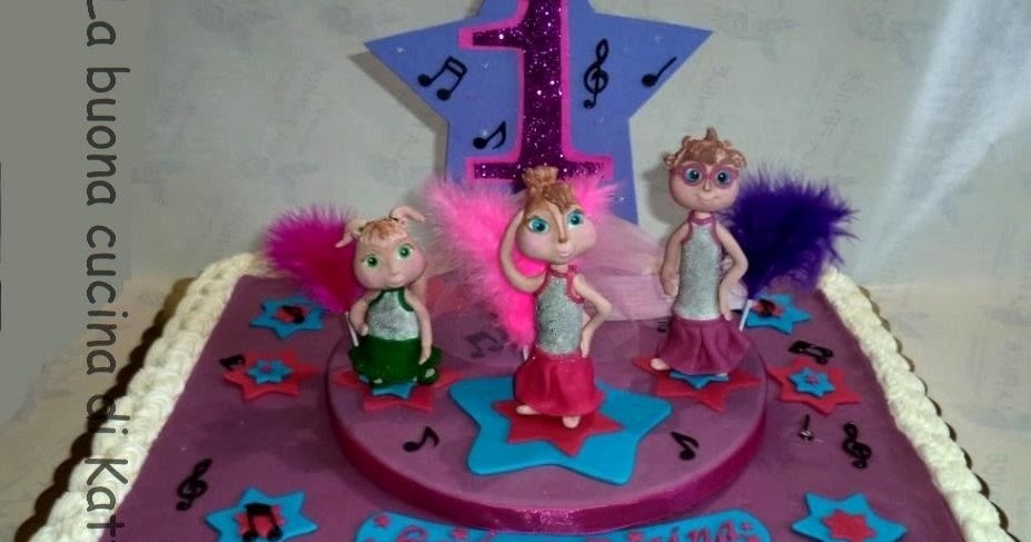 Katty's cakes - Le torte di Katty : The Chipettes Cake