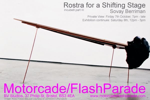 Motorcade/FlashParade: INCUBE8 Part III - Rostra for a Shifting Space