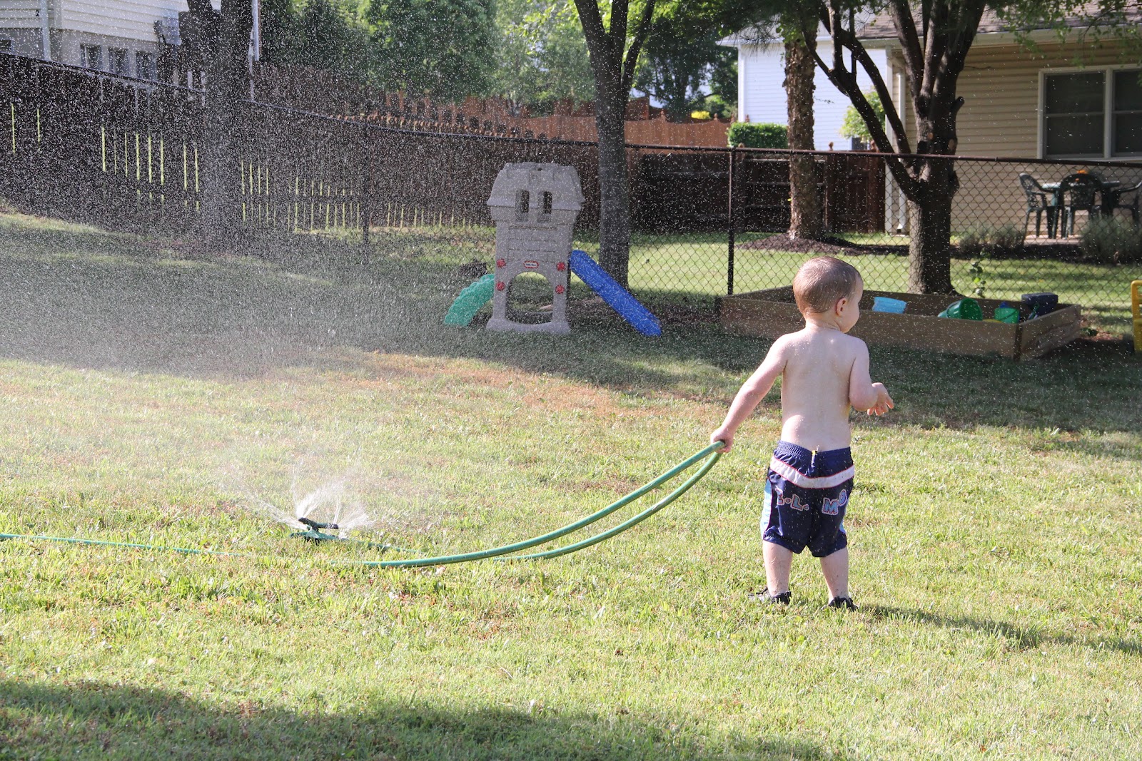 Francis Family Fun: Sprinkler Fun!