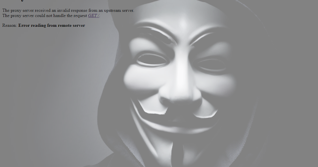 ΓΙΑ ΜΙΑ ΩΡΑ! Οι Anonymous έριξαν το site της ελληνικής κυβέρνησης...