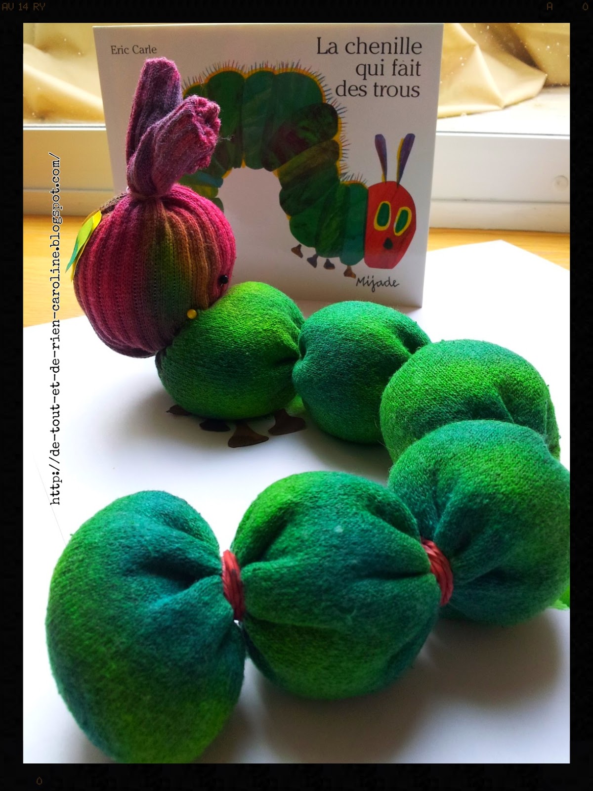 De tout et de rien: Activités pour le Préscolaire: A no-sew sock Very ...