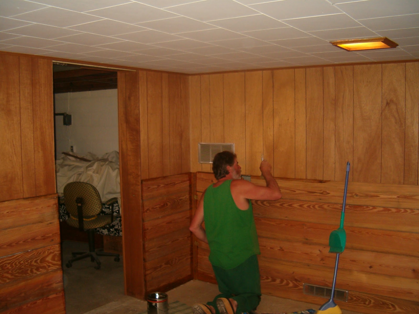 Redo Redux: Revisiting Past Projects: Barn Wood Basement
