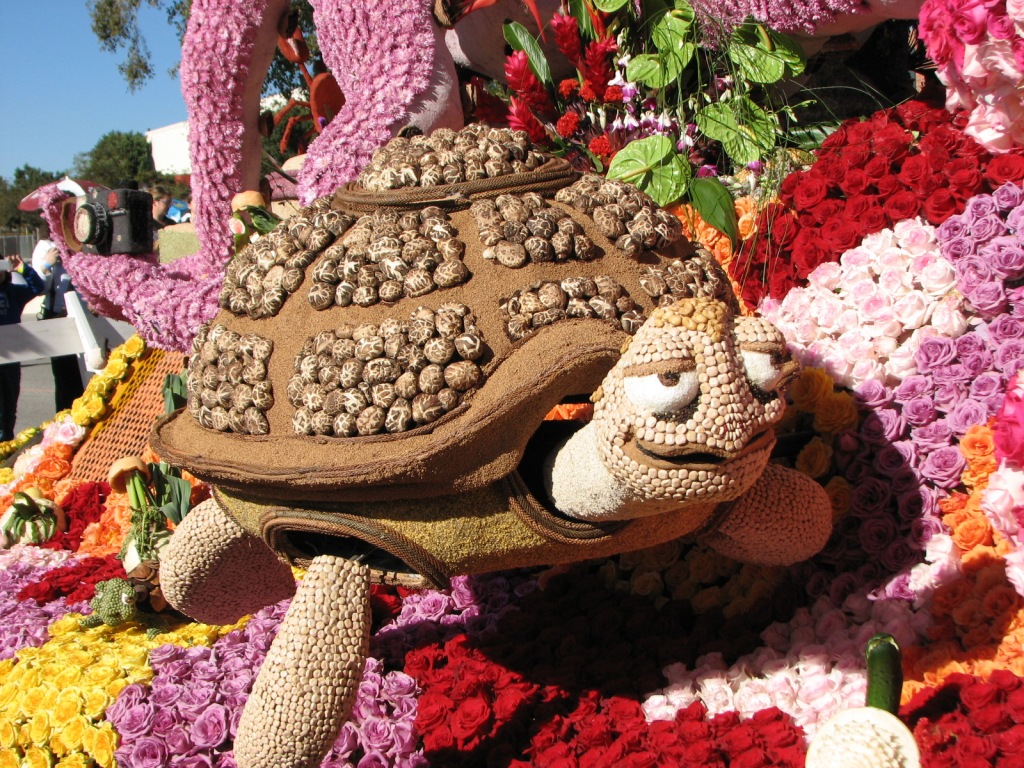 THE HAPPY ONES: Lukas' Rose Parade Float Report