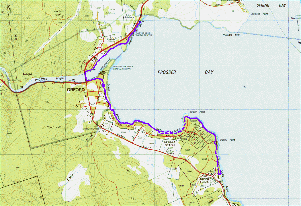 Orford | Hiking South East Tasmania