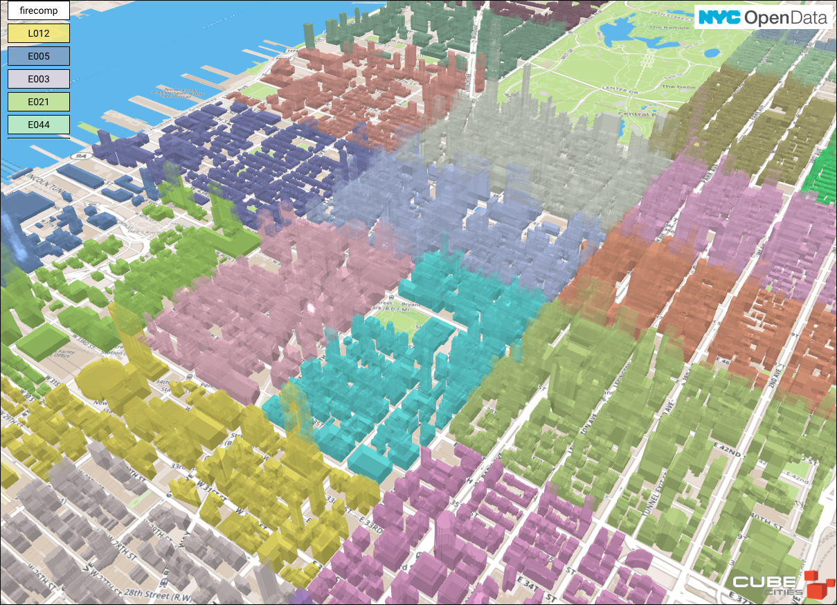 Cube Cities Blog: FDNY Companies & Risk Mapping in 3D