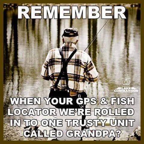 Remember when your GPS & Fish locator we're rolled in to one trusty ...