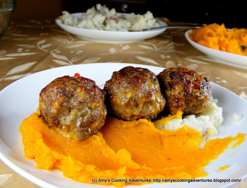 Bacon Cheeseburger Meatballs