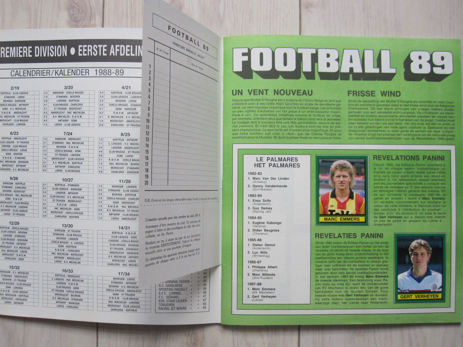 Only Good Stickers: Panini Football 89 (Belgium)