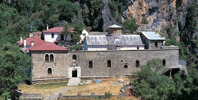 ORTHODOX CHRISTIANITY THEN AND NOW: Panagia Stomiou Monastery in ...