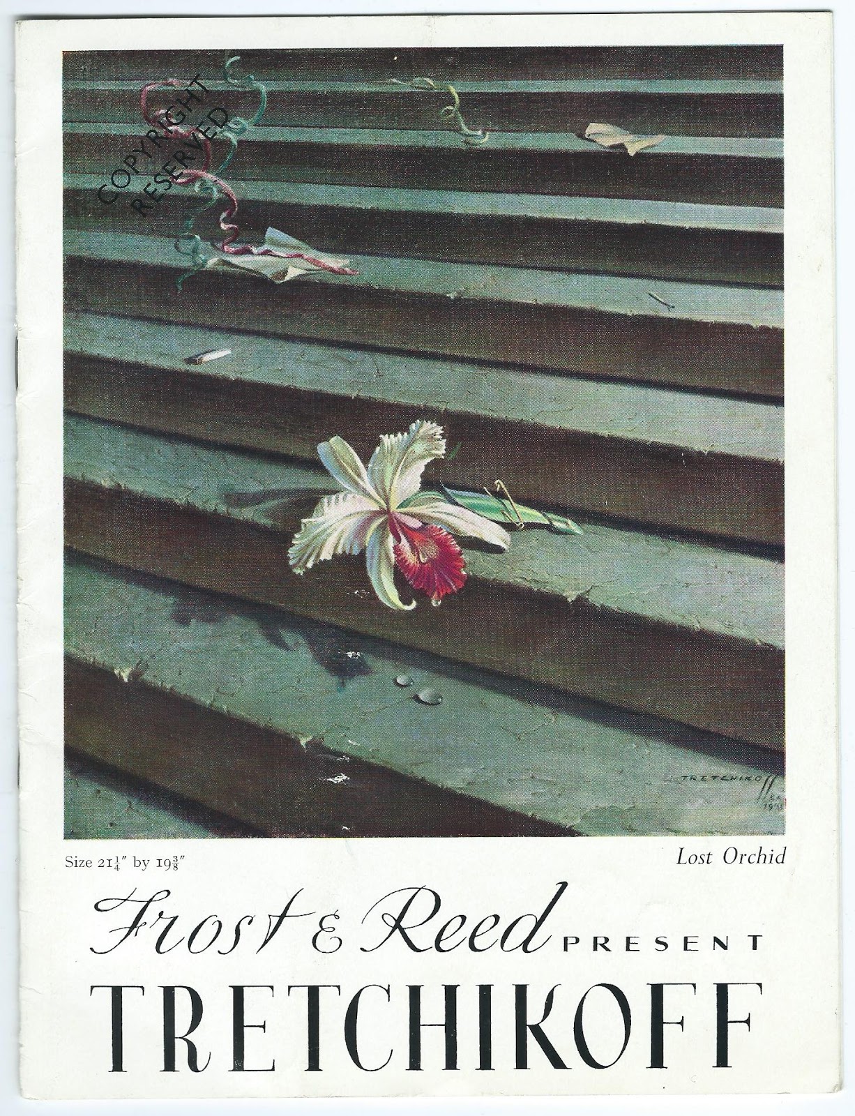 Space Vintage and Retro: 1960 Tretchikoff Brochure