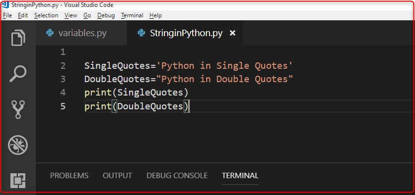 Operation on string in Python - Dot Net Techpoint