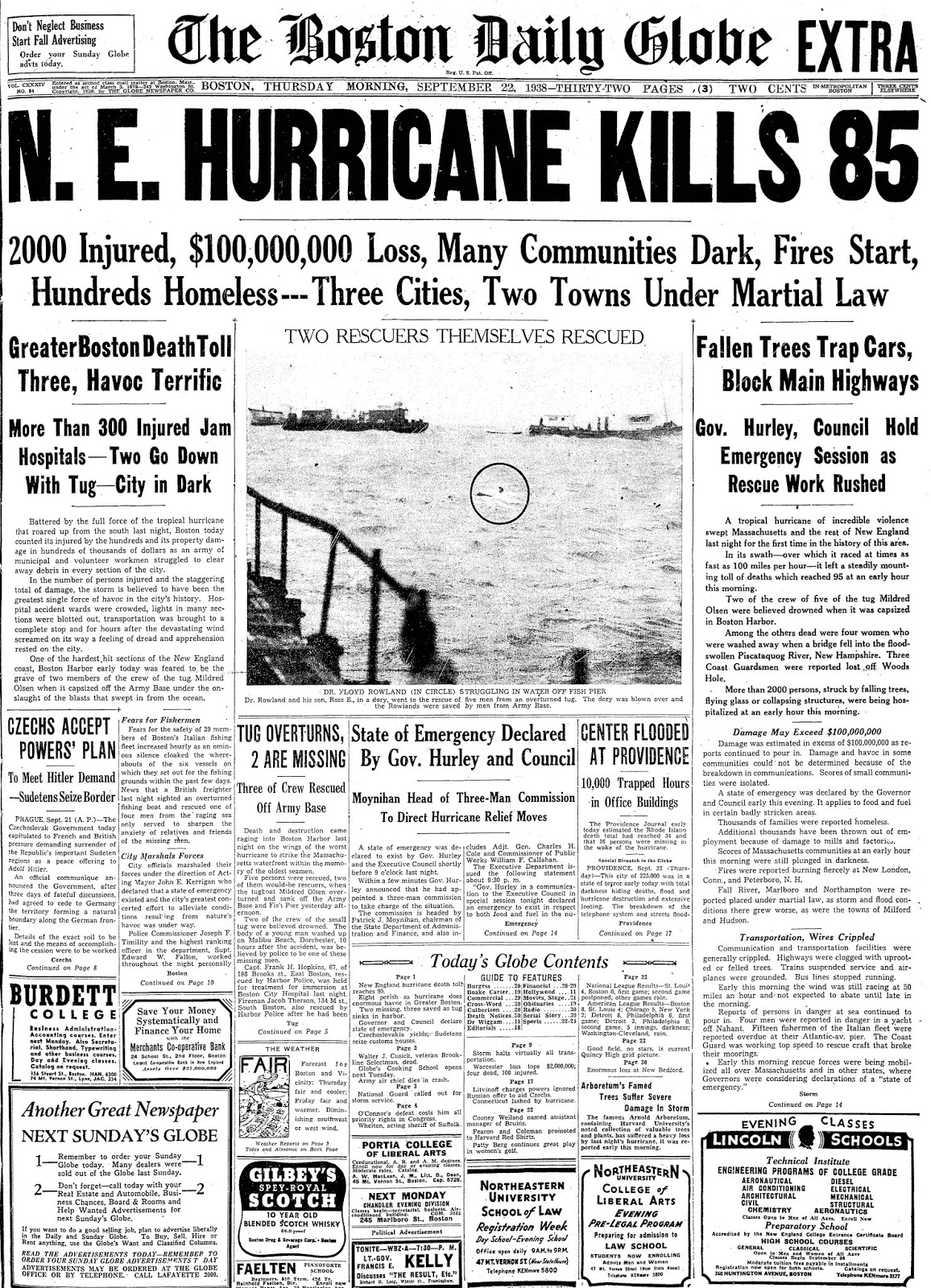 Sylvia Plath and the Hurricane of 1938