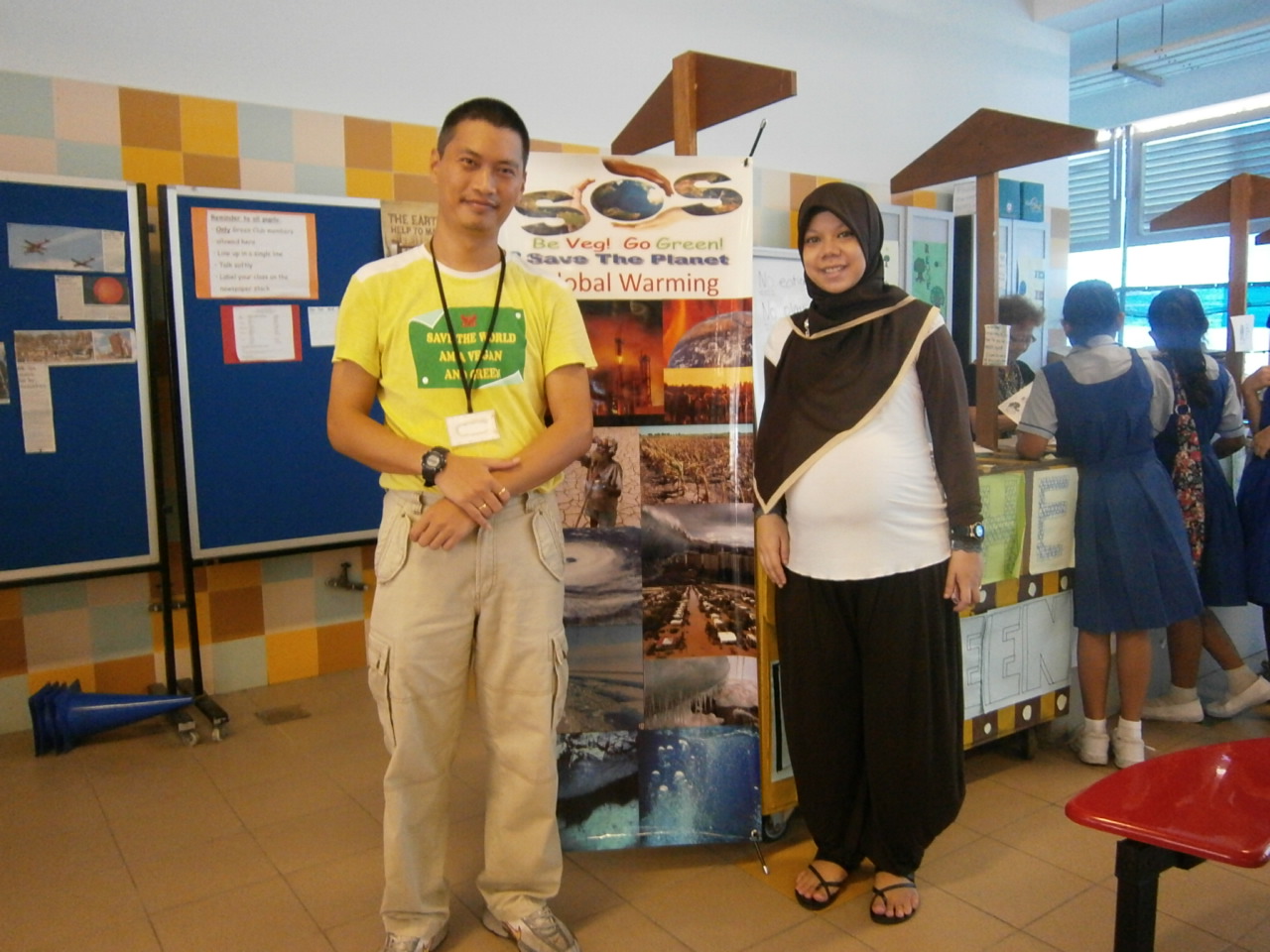 SOS Global warming: Assembly Talk & Booth @ Sembawang Primary (16 Apr)