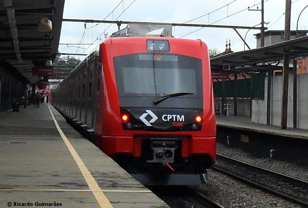 Linha 7-Rubi da CPTM ganha mais um trem novo Série 7000 ~ Diário da CPTM