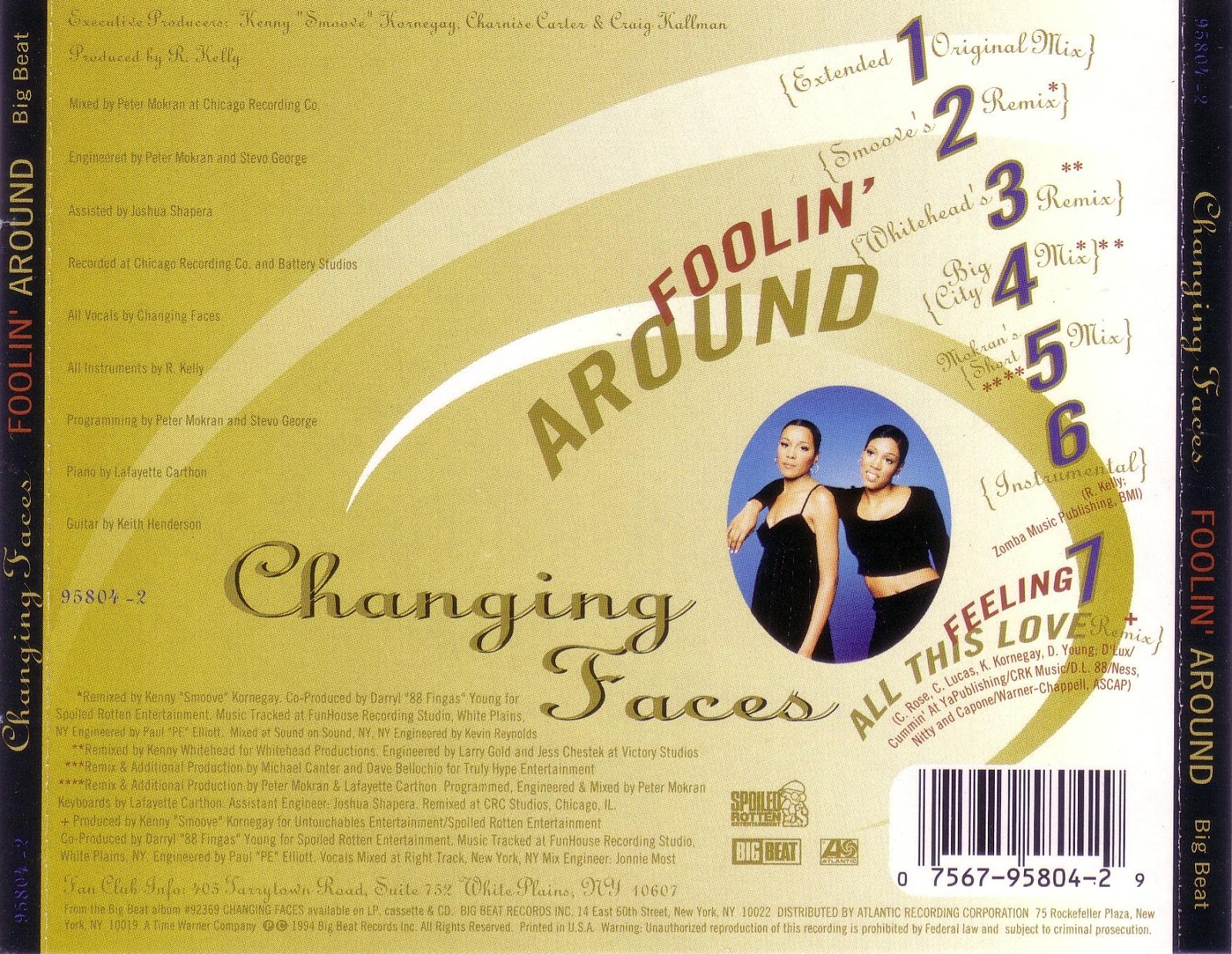 THE CRACK FACTORY: Changing_Faces-Foolin_Around-(CDM)-1994-PM1