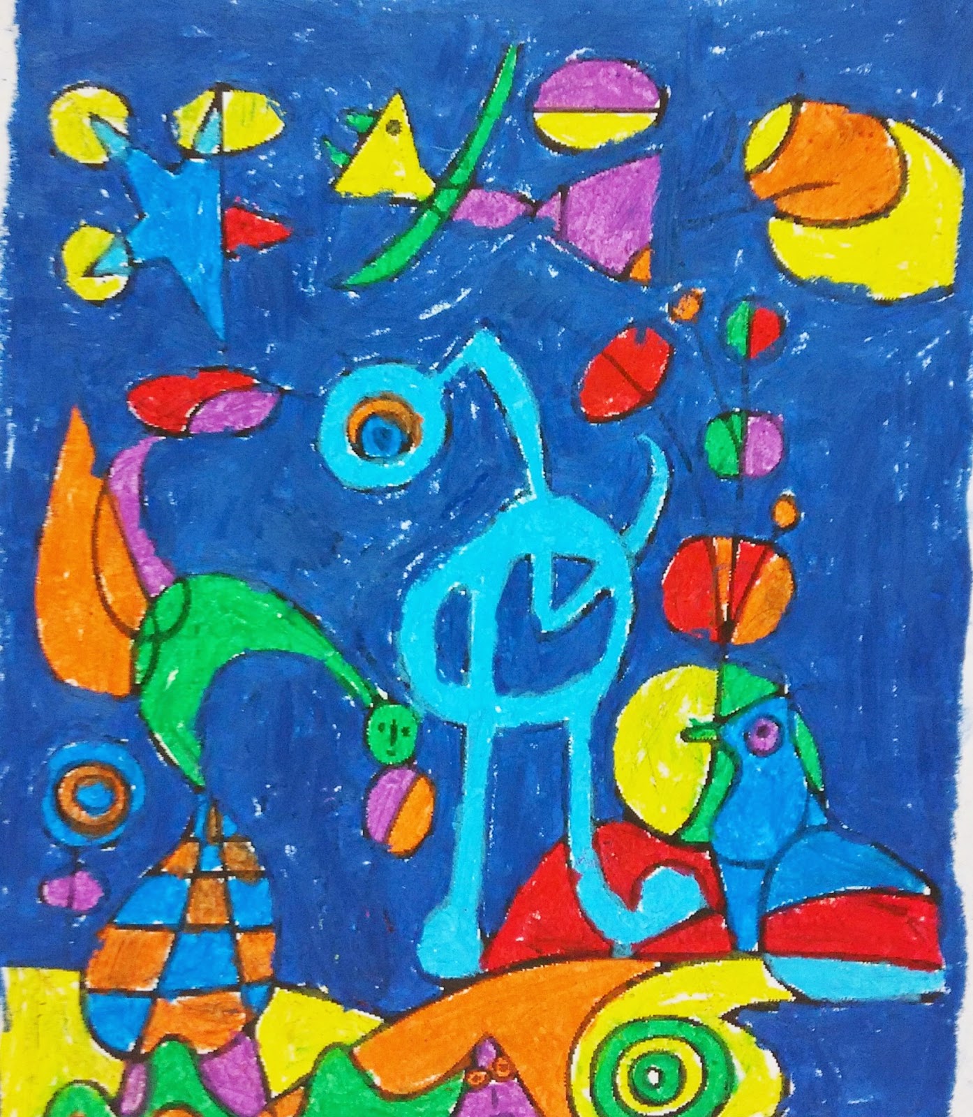 从心开始, 知足常乐 - ing : onesies' art lessons on curves and organic shapes ...