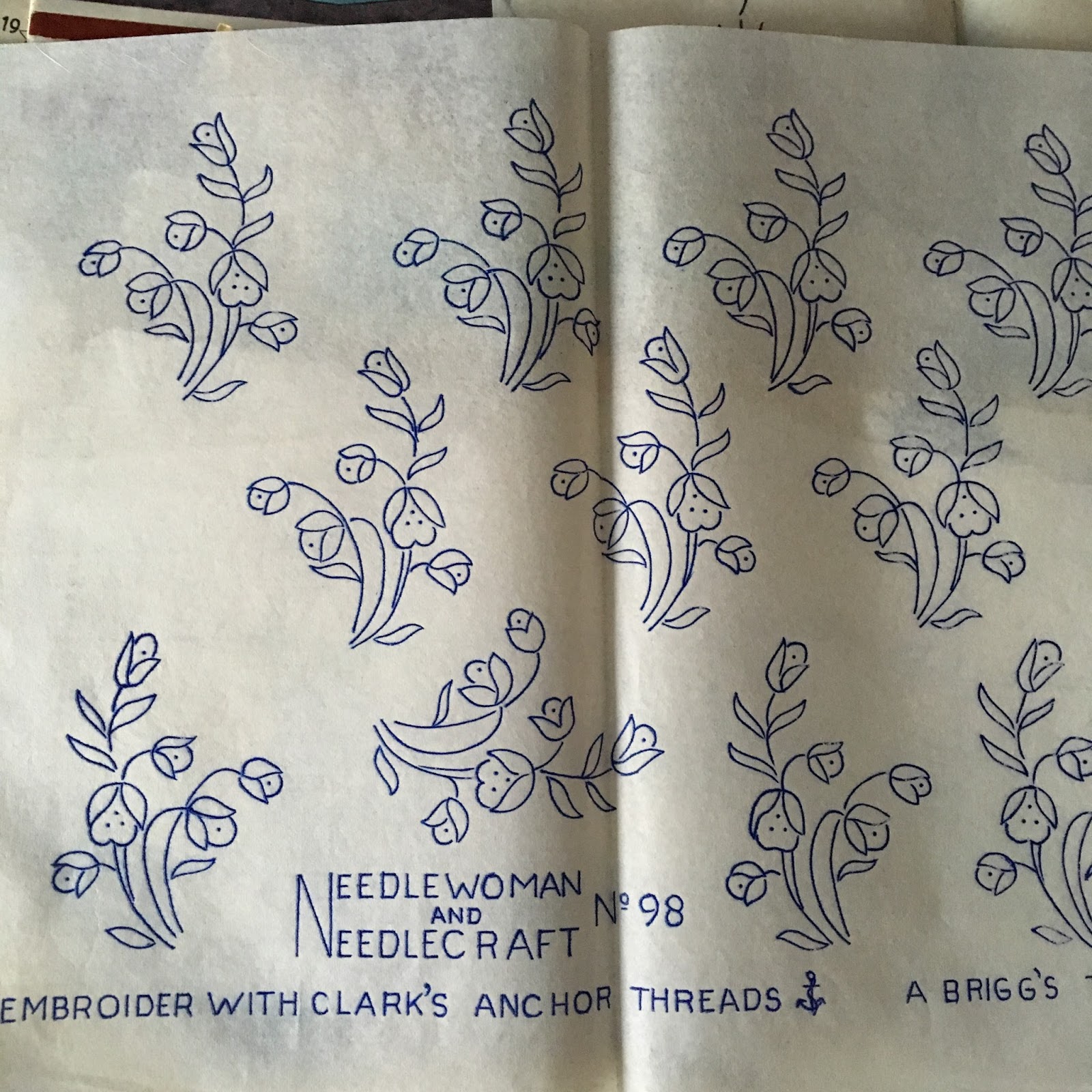 a gift of embroidery transfers / CHARM ABOUT YOU