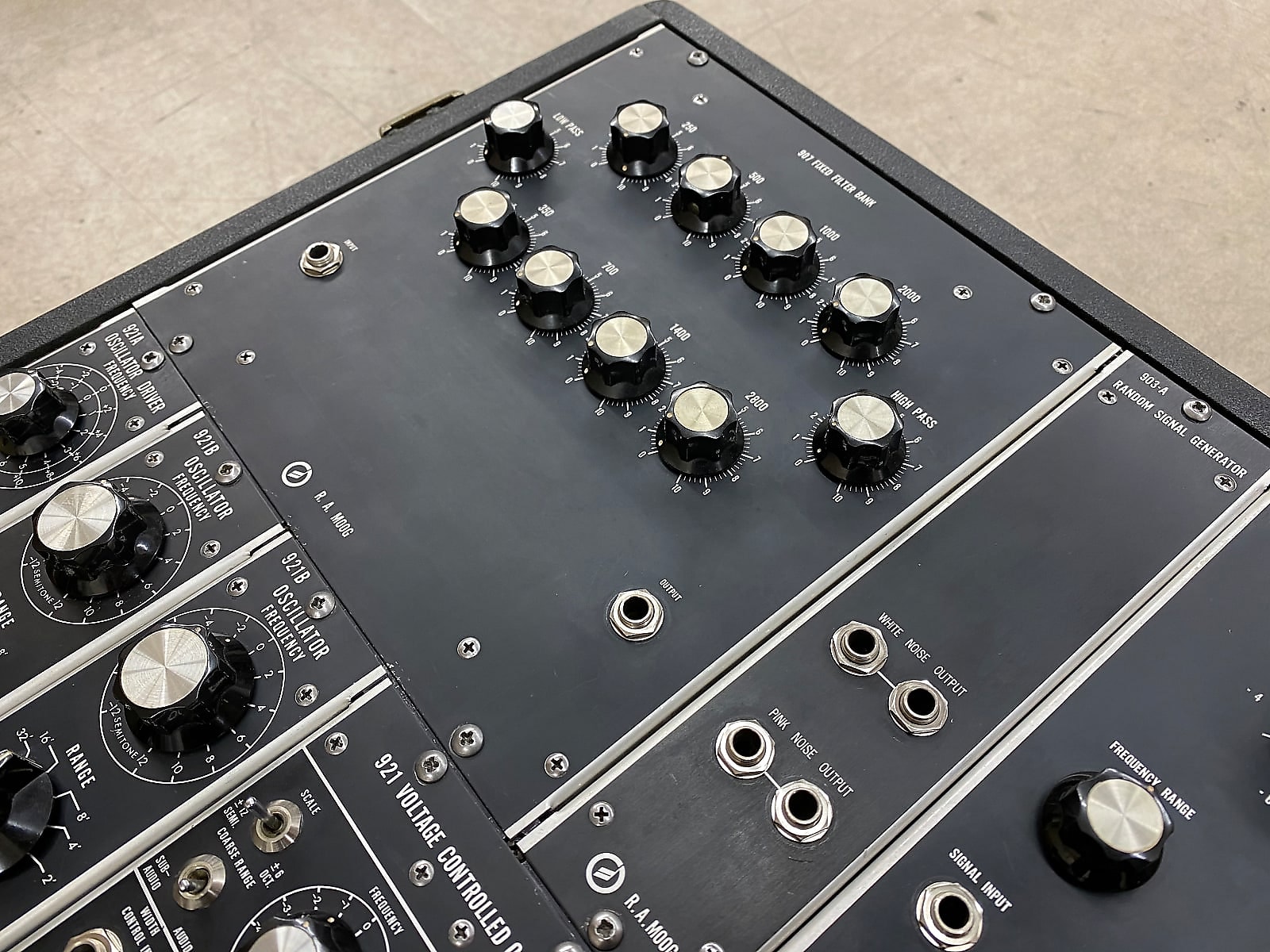 MATRIXSYNTH: 1972 Original Modular Moog Model 12