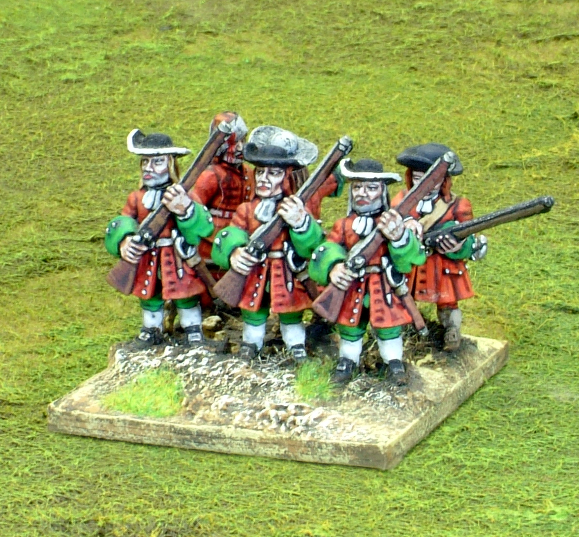 FEATURED REGIMENT: Montcashel's Regiment – Warfare Miniatures USA