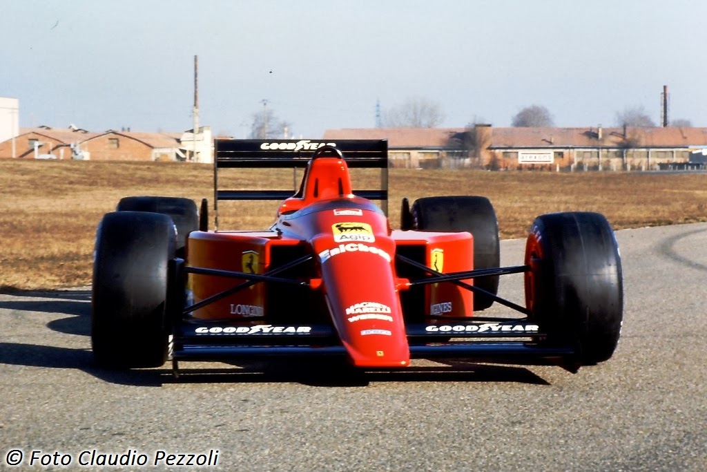 F1/ PRESENTAZIONE DELLA FERRARI F640 1989 - FOTO DI CLAUDIO PEZZOLI ...