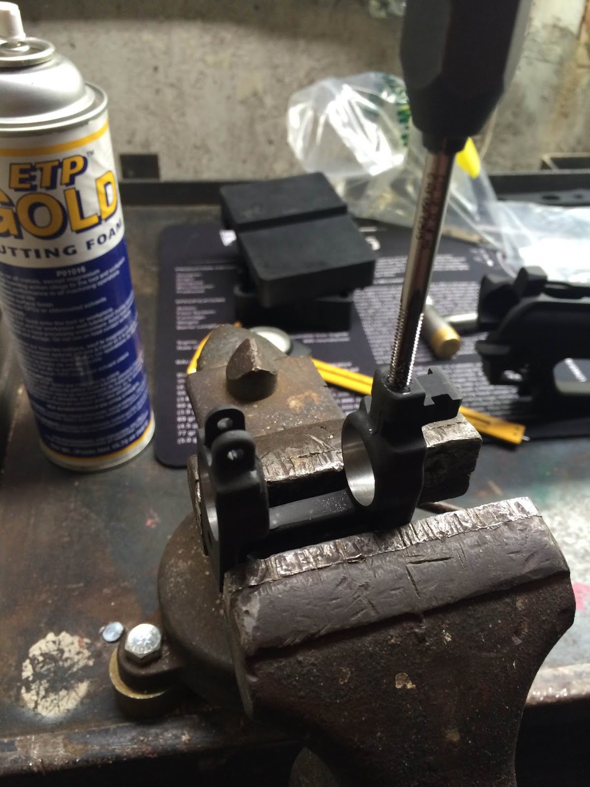 A Catholic Mechanic: DIY A2 Front Sight Base Install