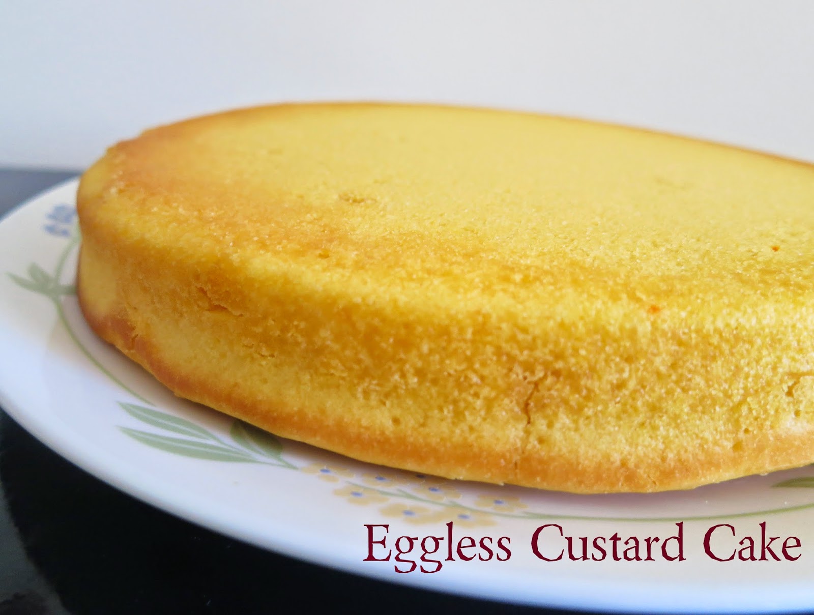 Simply Delicious: Eggless Custard Powder Cake