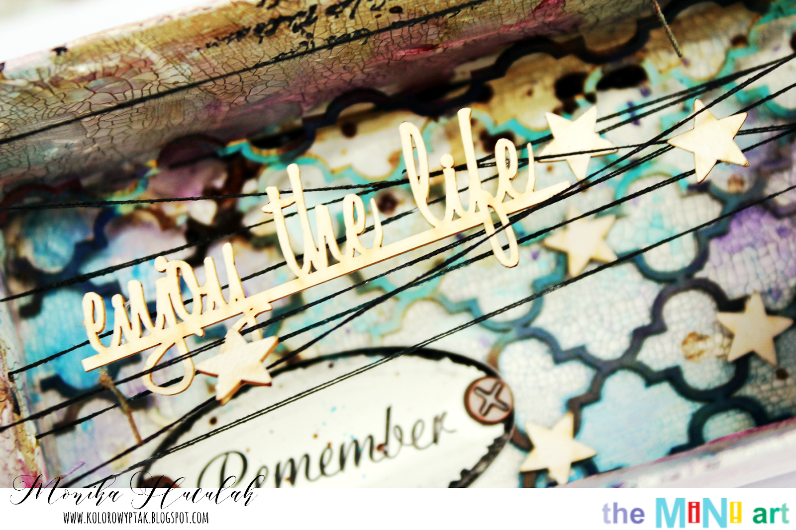 creativity is allowing yourself to make mistakes: mini box for the Mini Art