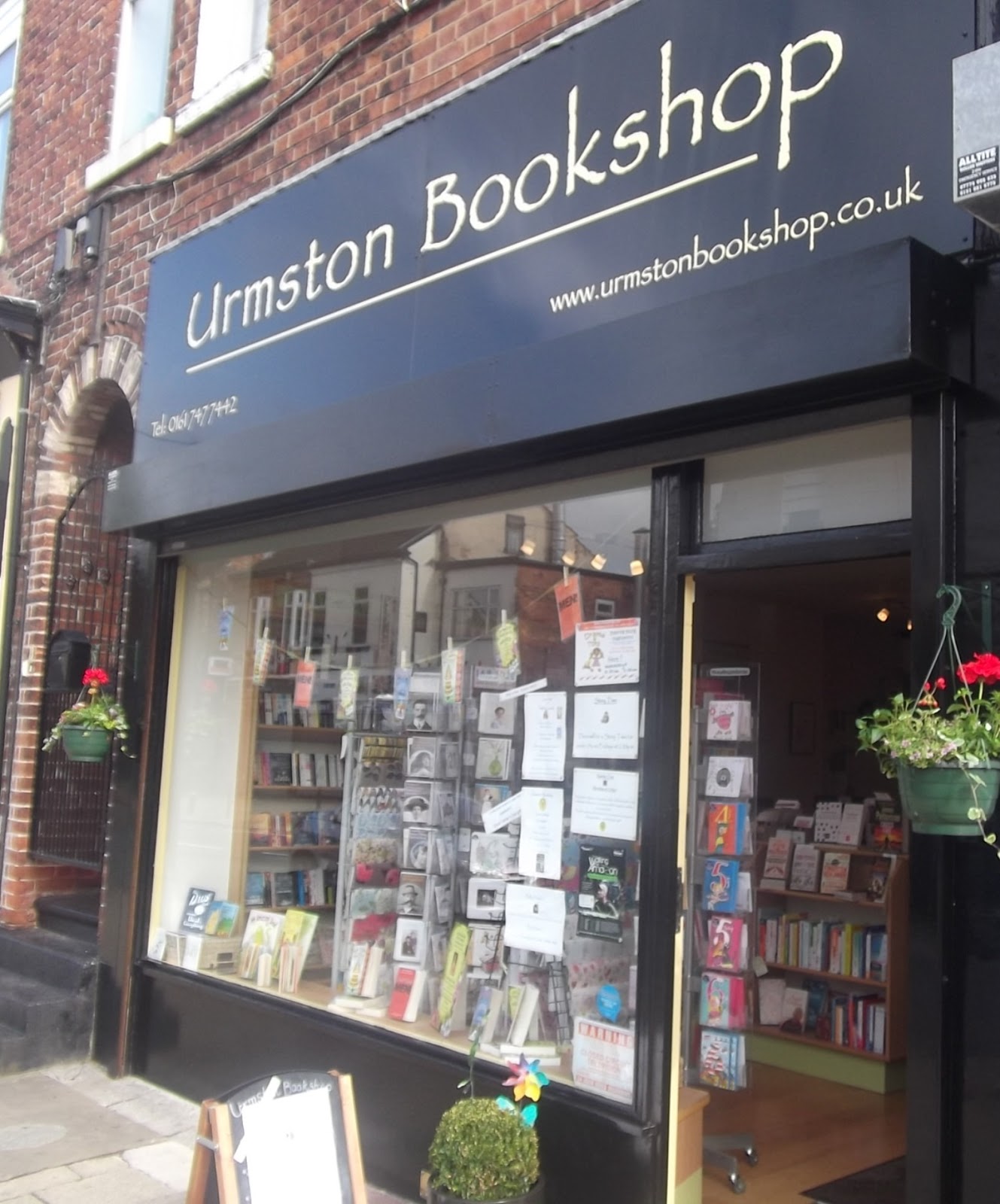 The Creative Cafe Project: Urmston Book Shop
