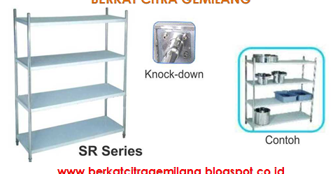 BERKAT CITRA GEMILANG: STAINLESS STEEL STRORAGE 4 RAK, RAK SUSUN ...
