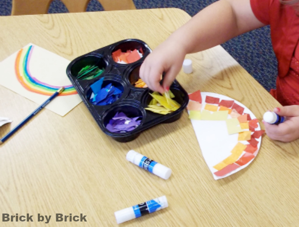 Brick by Brick: Making Rainbows