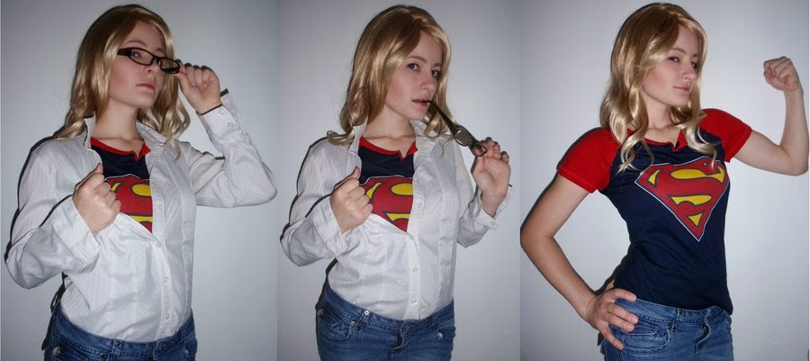 SHE - Super Heroines Everywhere: supergirl transformation 040