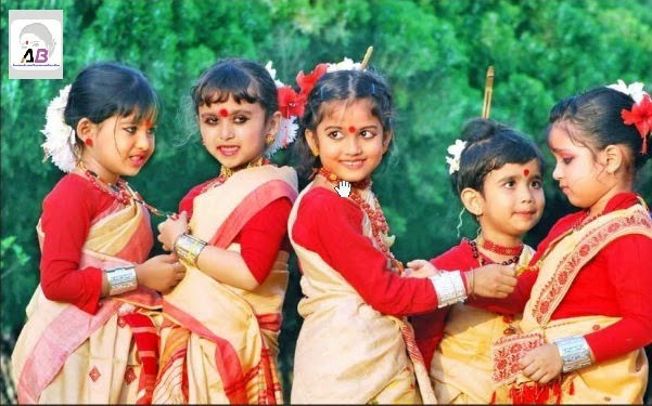 Assamese Beauties: Beautiful Assamese Kids In Traditional Dress