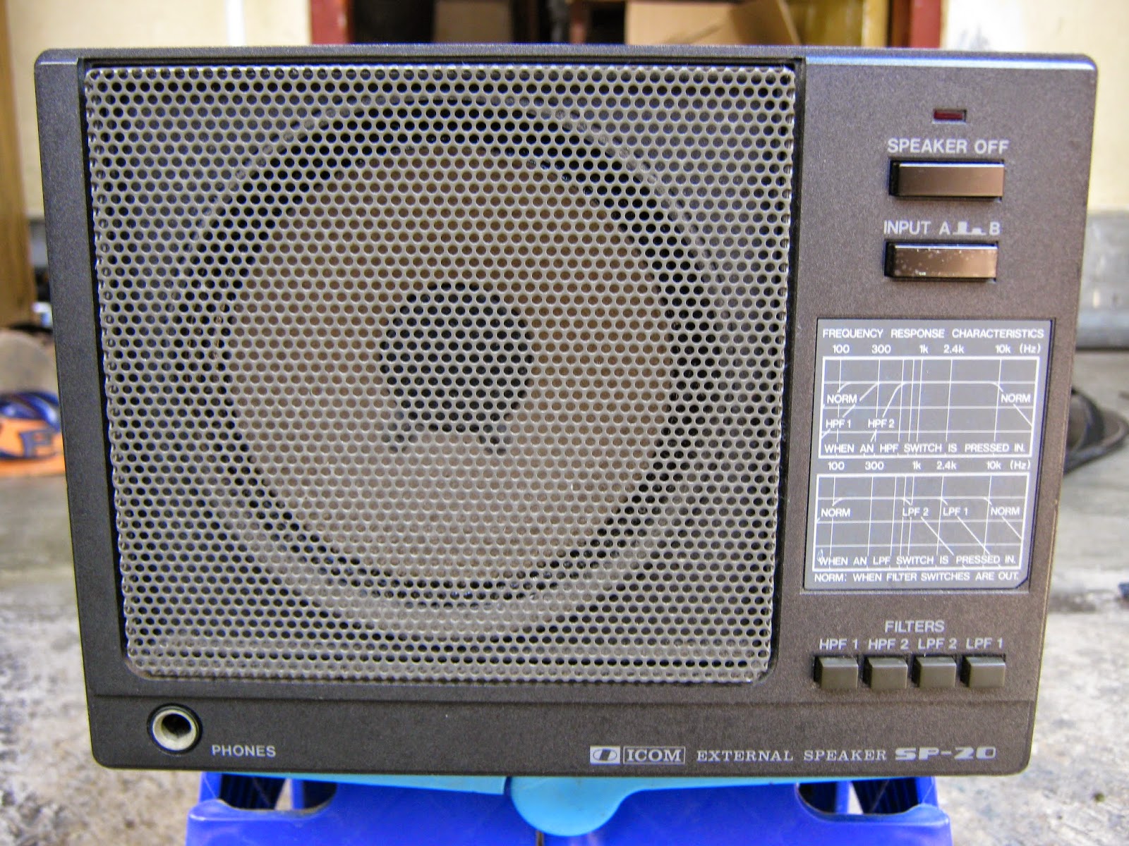 GERNAR ELEKTRONIK: SPEAKER ICOM SP-20 2nD 2 UNIT N/S 003575, 001335 ...