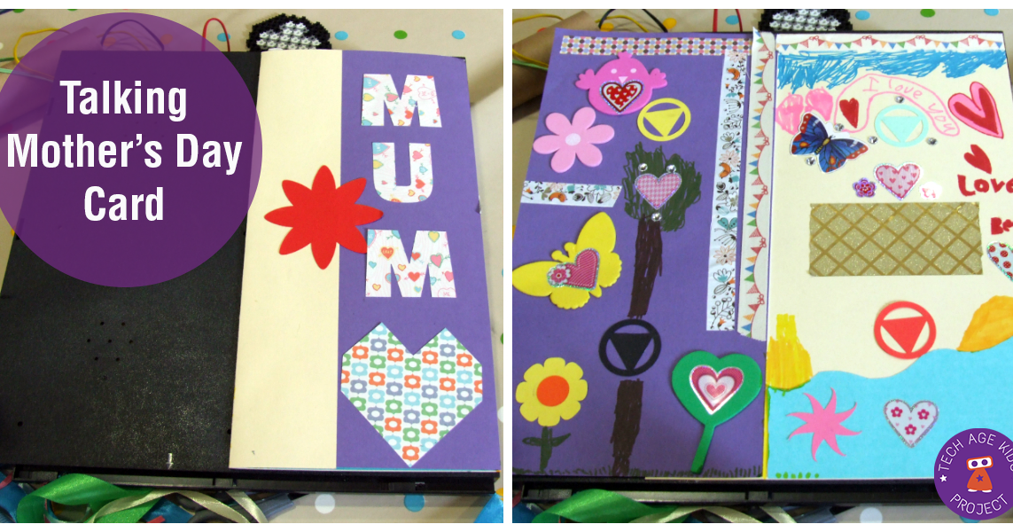 Make a Techie Mother's Day Card | Tech Age Kids | Technology for Children