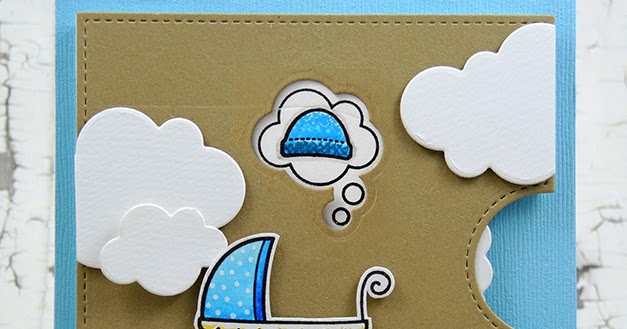 mybonnetbee: Card nascita a rotella / Baby wheel card