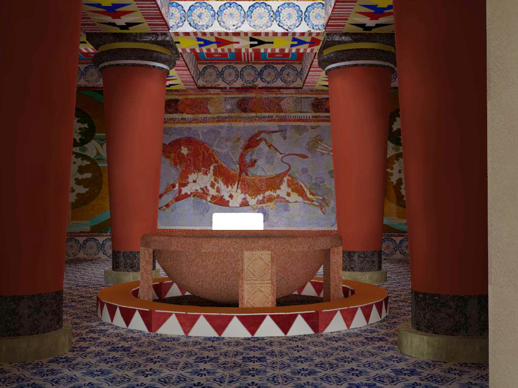 Sketch Reconstruction Architecture: Mycenae Megaron Updated