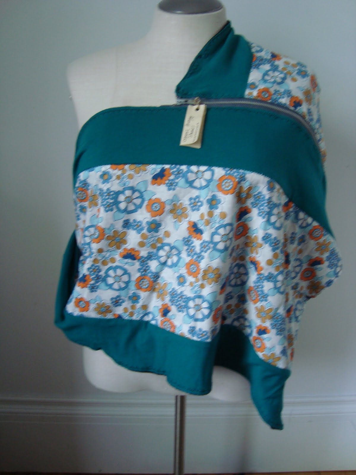 The Wooly Owl: Only Owl reversible nursing shawl