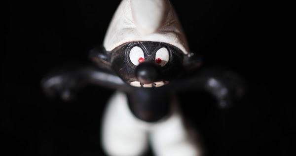 Frankie's Apartment: Tricycle City: Gary, the Black Smurf