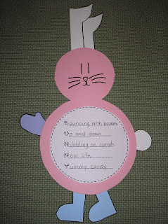 Learning with Susie Q: Easter Bunny Acrostic Poem and Craftivity ...