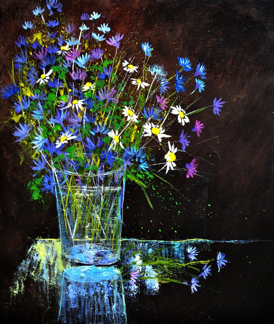 Pol LEDENT ~ flowers | Catherine La Rose ~ The Poet of Painting