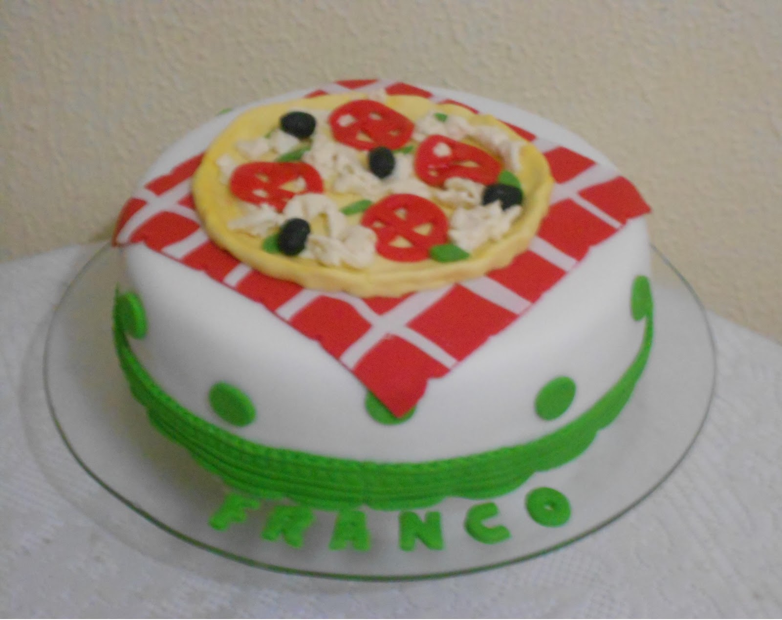 Recriando Festas: Bolo Pizza