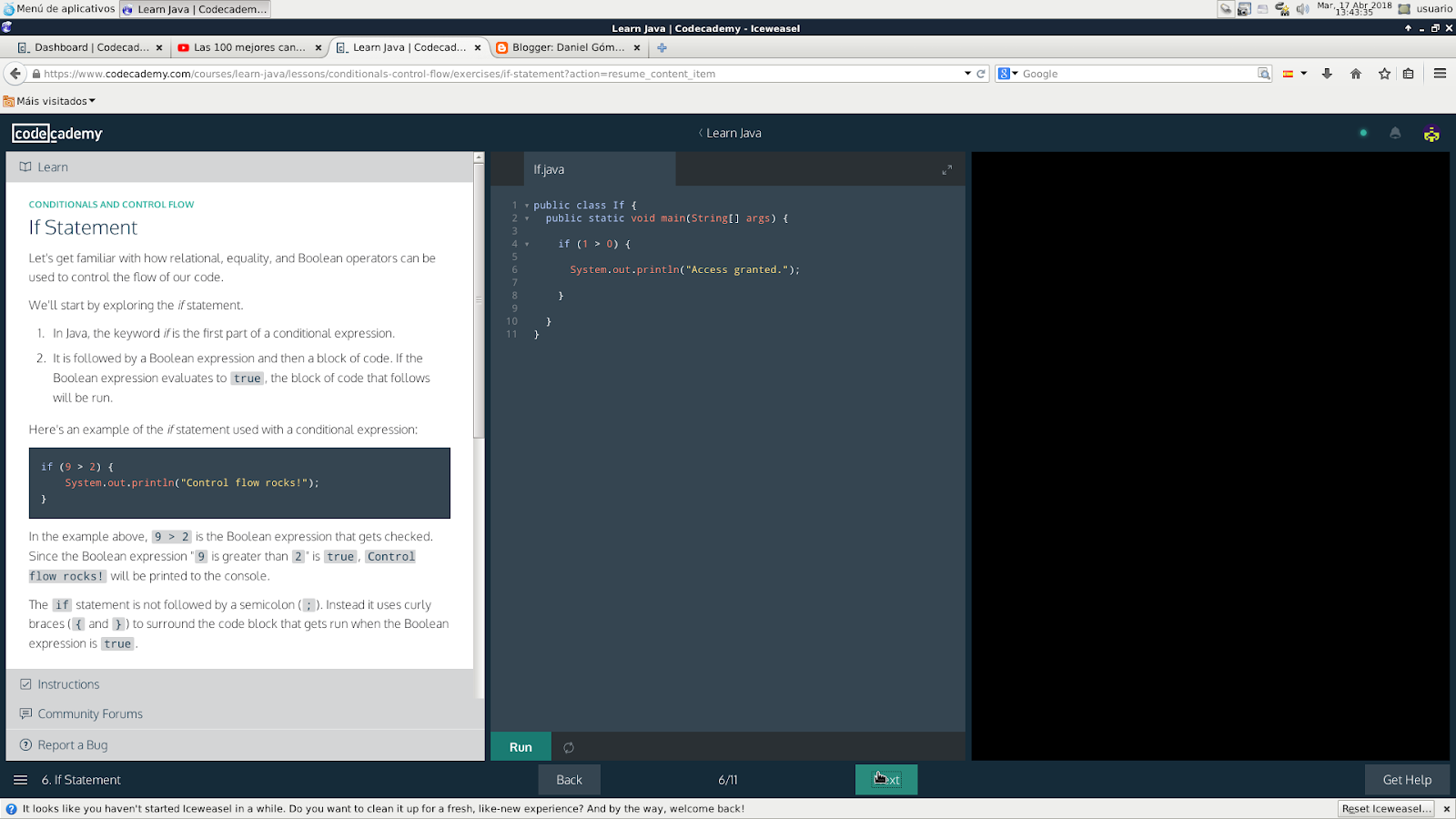 Java 2: Conditionals and Control Flow